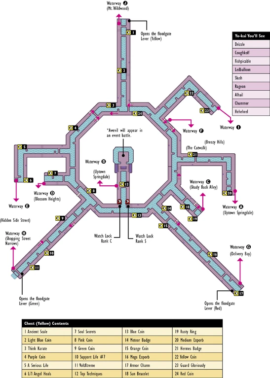Yo-kai Watch 1 Locations | Yo-kai Watch Wiki | Fandom