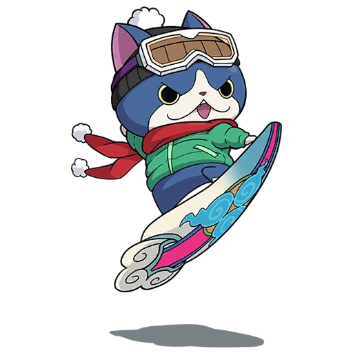 Snowboard Fuyunyan | Yo-kai Watch Wiki | Fandom