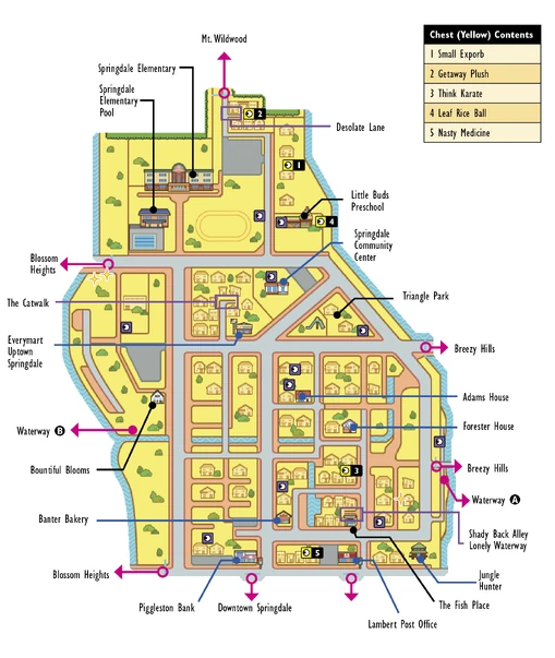 Yo-kai Watch 1 Locations | Yo-kai Watch Wiki | Fandom