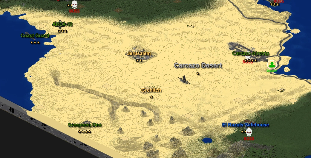 Carcazo Desert | Yomnetwork Dayz Wiki | Fandom