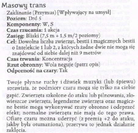 Masowy trans | DnD Info Wikia | Fandom