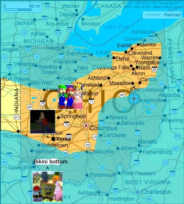 Bikini Bottom, Ohio | Yoshibyte's Spongebob Squarepants Wiki | Fandom