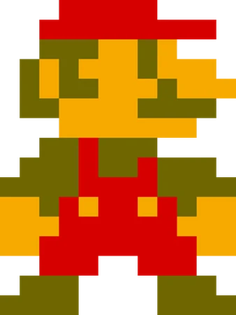 8 bit mario