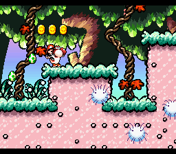 1-7: Touch Fuzzy Get Dizzy | Yoshi's Island Speedrunning Wiki | Fandom