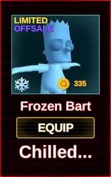 Frozen Bart | You VS Homer Roblox Wiki | Fandom