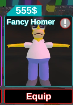 Fancy Homer | You VS Homer Roblox Wiki | Fandom