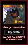 George Hampleton | You VS Homer Roblox Wiki | Fandom