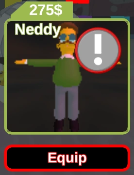 Neddy | You VS Homer Roblox Wiki | Fandom