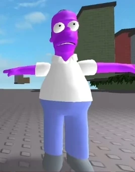 Purple Homer | You VS Homer Roblox Wiki | Fandom