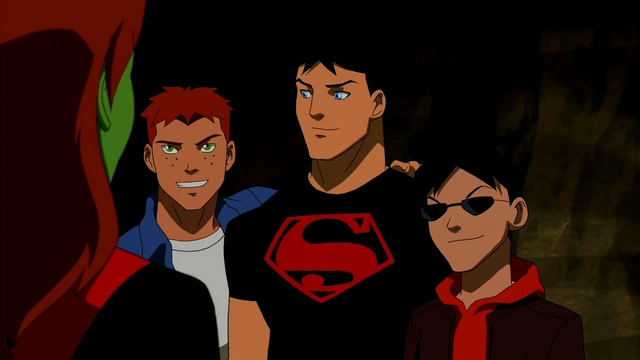 Robin And Kid Flash And Superboy