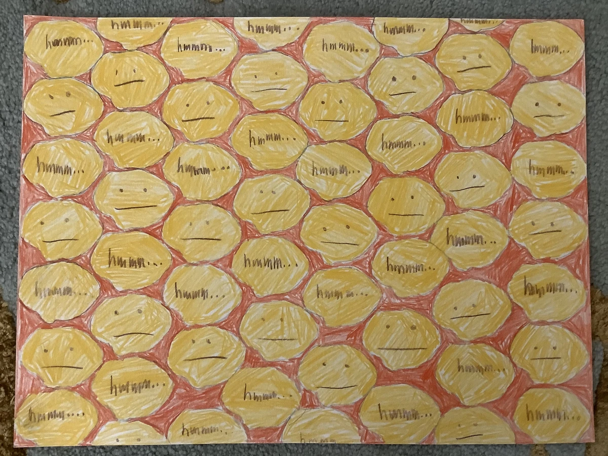 Derpy Thinking Tessellation | Fan Art Wiki | Fandom