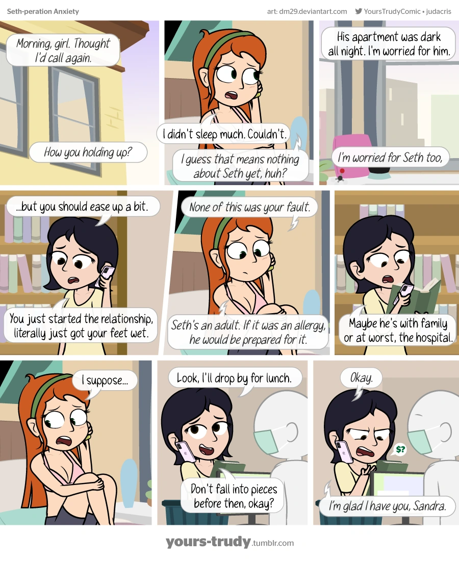 Seth-peration Anxiety | Yours Trudy Wiki | Fandom