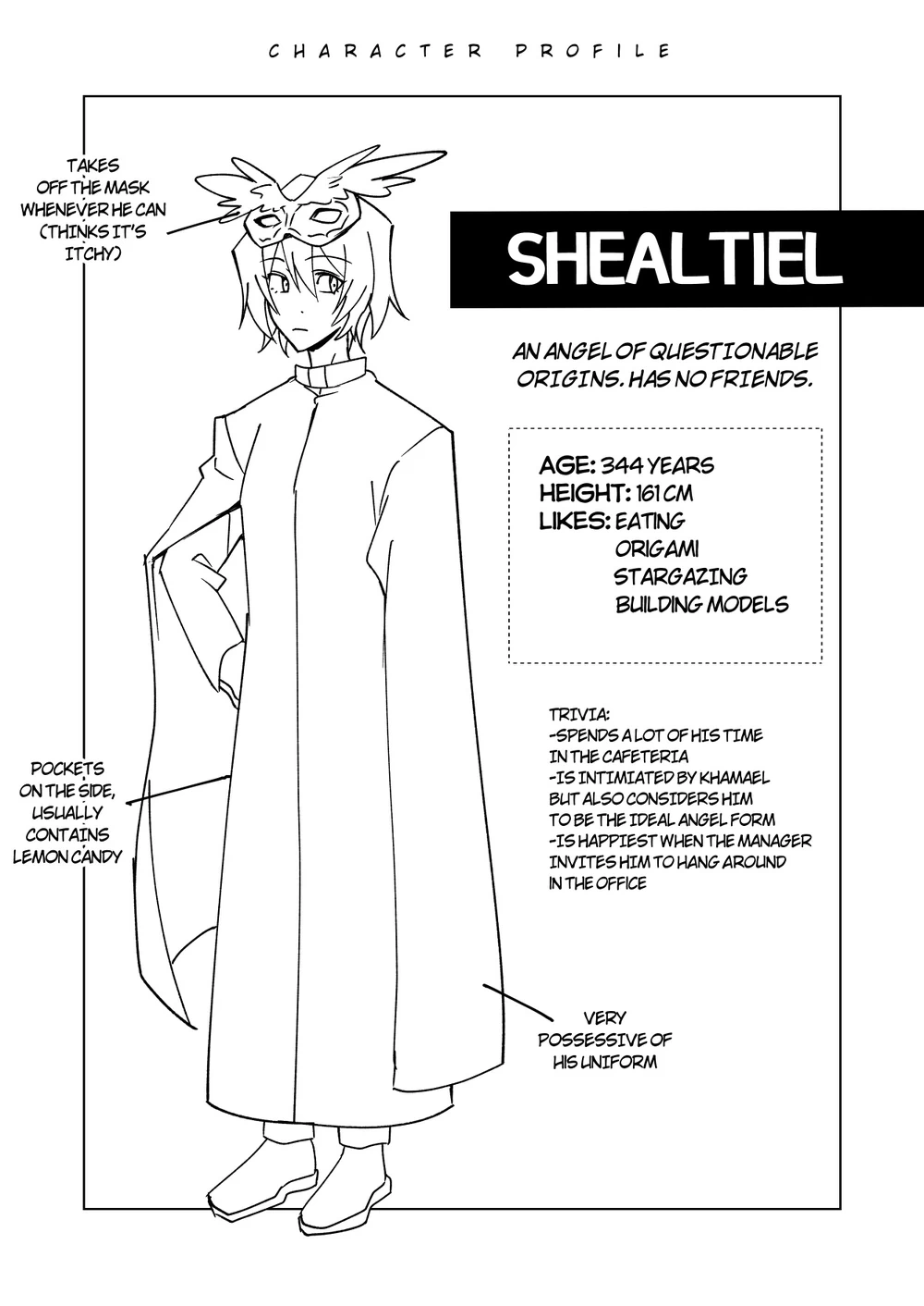 Shealtiel | Your Wings and Mine Wiki | Fandom