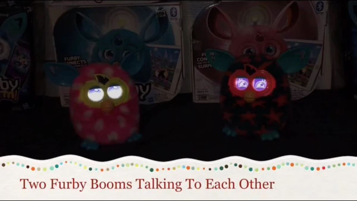 Two Furby Booms Talking to Each Other (FCP) | Youtube Videos Wiki | Fandom
