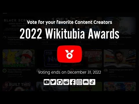 Wikitubia:2022 Wikitubia Awards | Wikitubia | Fandom
