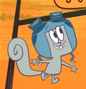 rocket j squirrel flying