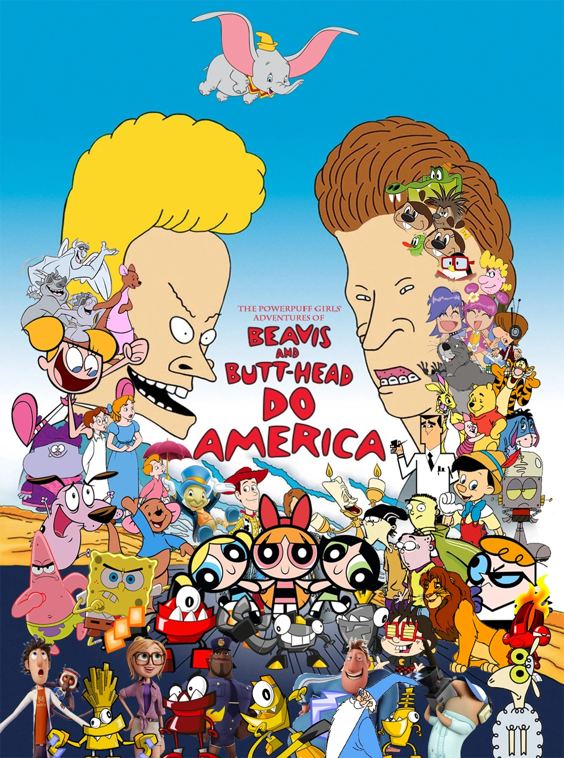 The Powerpuff Girls' Adventures of Beavis and Butt-Head Do America ...