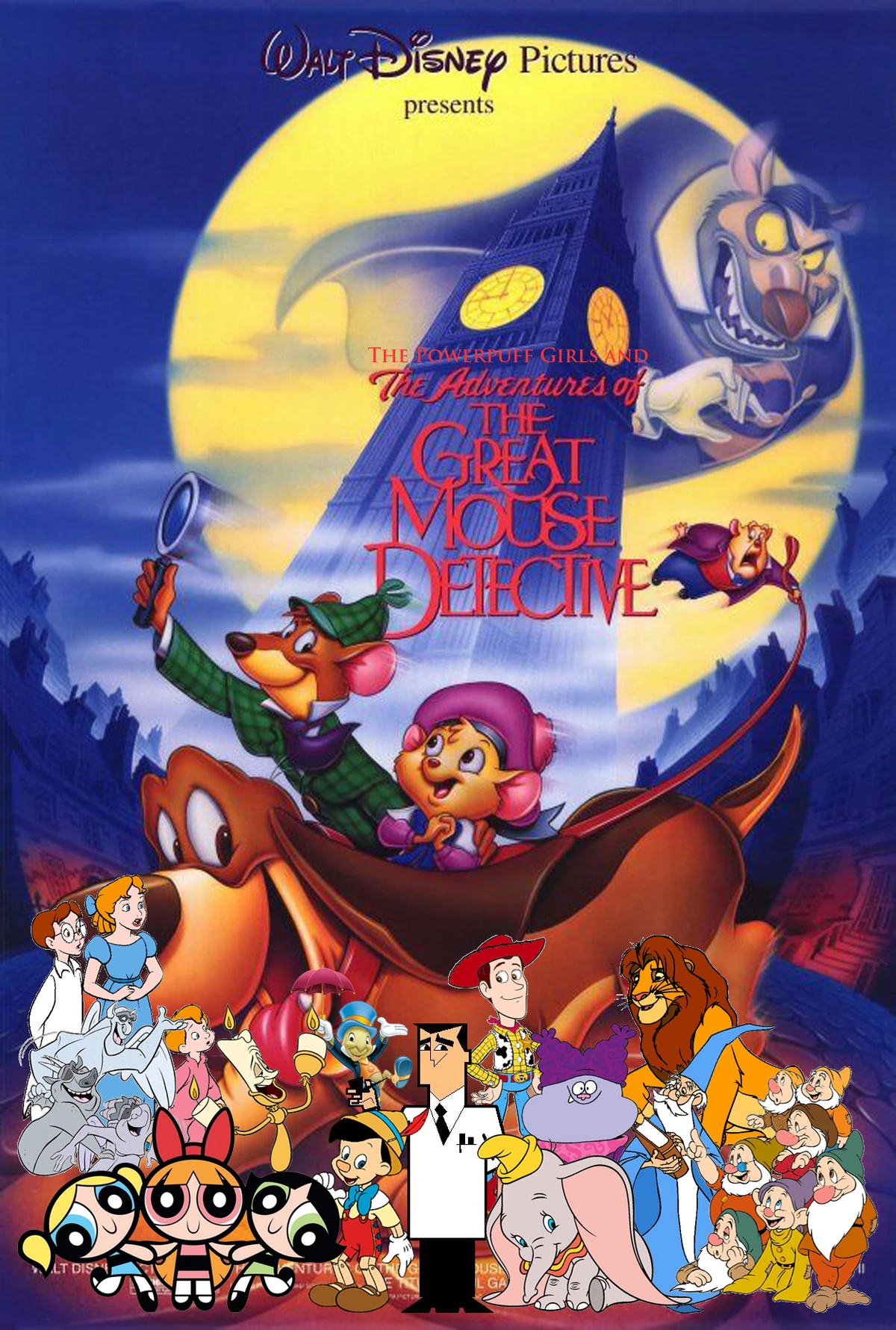 The Powerpuff Girls and the Adventures of The Great Mouse Detective ...