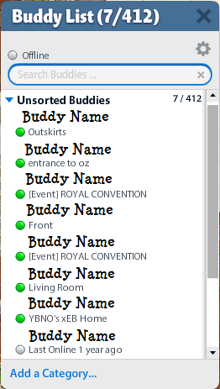 Buddy List | YoWorld Wiki | Fandom