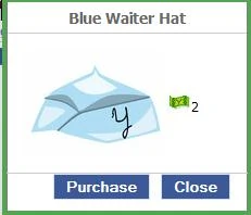 Blue Waiter Hat | YoWorld Wiki | Fandom