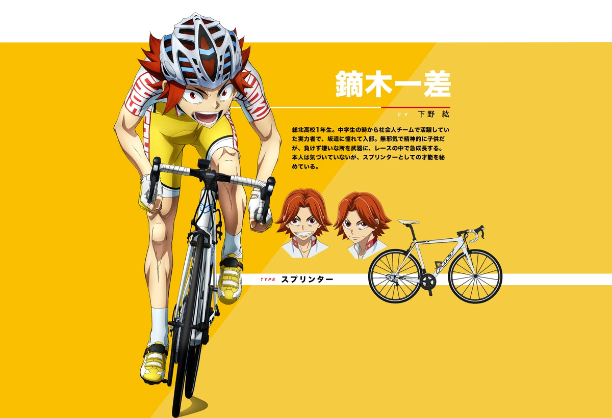 Issa Kaburagi/Gallery | Yowamushi Pedal Go!! Wiki | Fandom