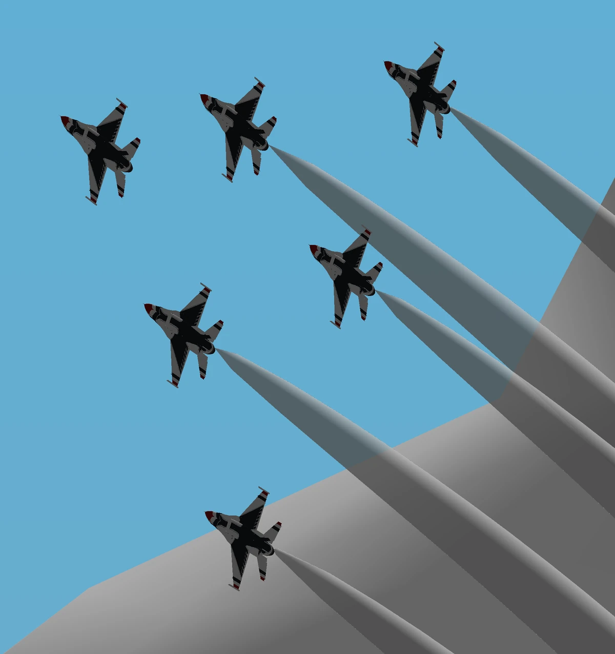 YSFlight Thunderbirds | YS Flight Sim Wiki | Fandom