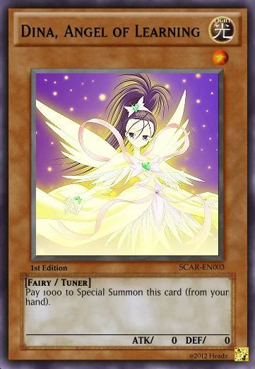 Dina, Angel of Learning | Headz Fake Cards Wiki | Fandom