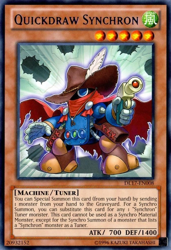 Quickdraw Synchron | Ю-Ги-О! TCG Wiki | Fandom
