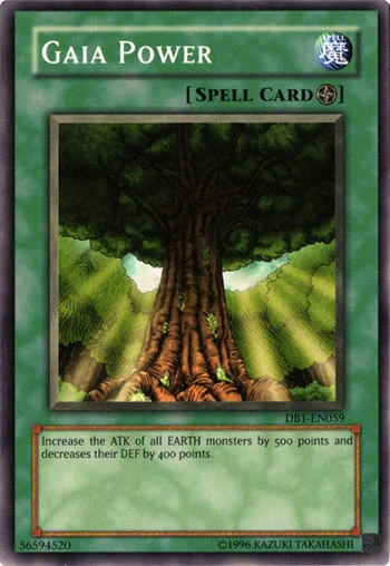 Gaia Power | Ю-Ги-О! TCG Wiki | Fandom