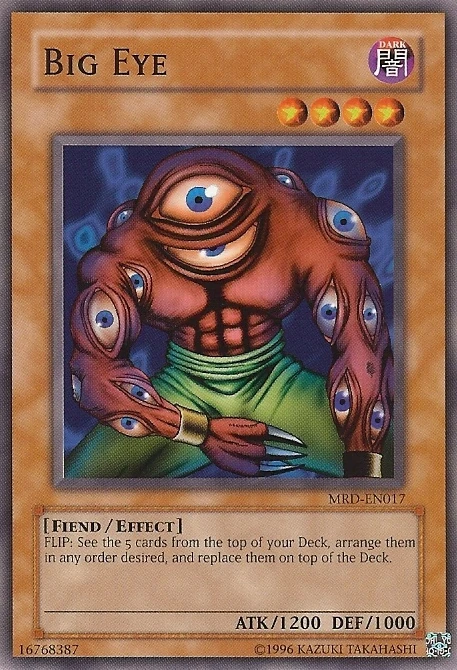 Big Eye | Ю-Ги-О! TCG Wiki | Fandom