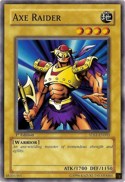 Axe Raider | Ю-Ги-О! TCG Wiki | Fandom