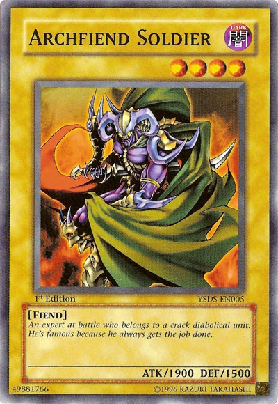 Archfiend Soldier | Ю-Ги-О! TCG Wiki | Fandom