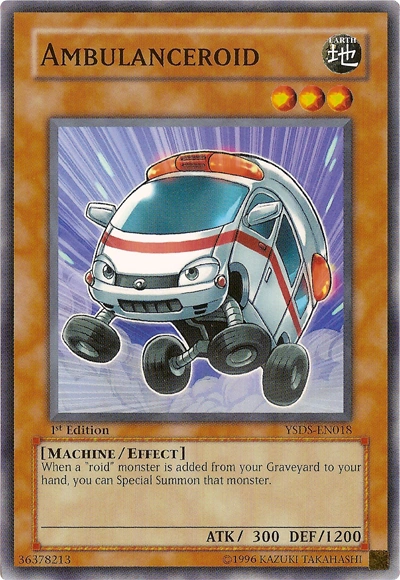 Ambulanceroid | Ю-Ги-О! TCG Wiki | Fandom