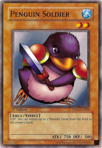 Penguin Soldier | Ю-Ги-О! TCG Wiki | Fandom