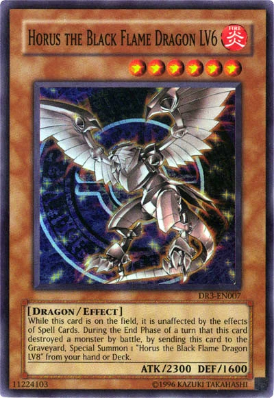 Horus - The Black Flame Dragon LV6 | Ю-Ги-О! TCG Wiki | Fandom