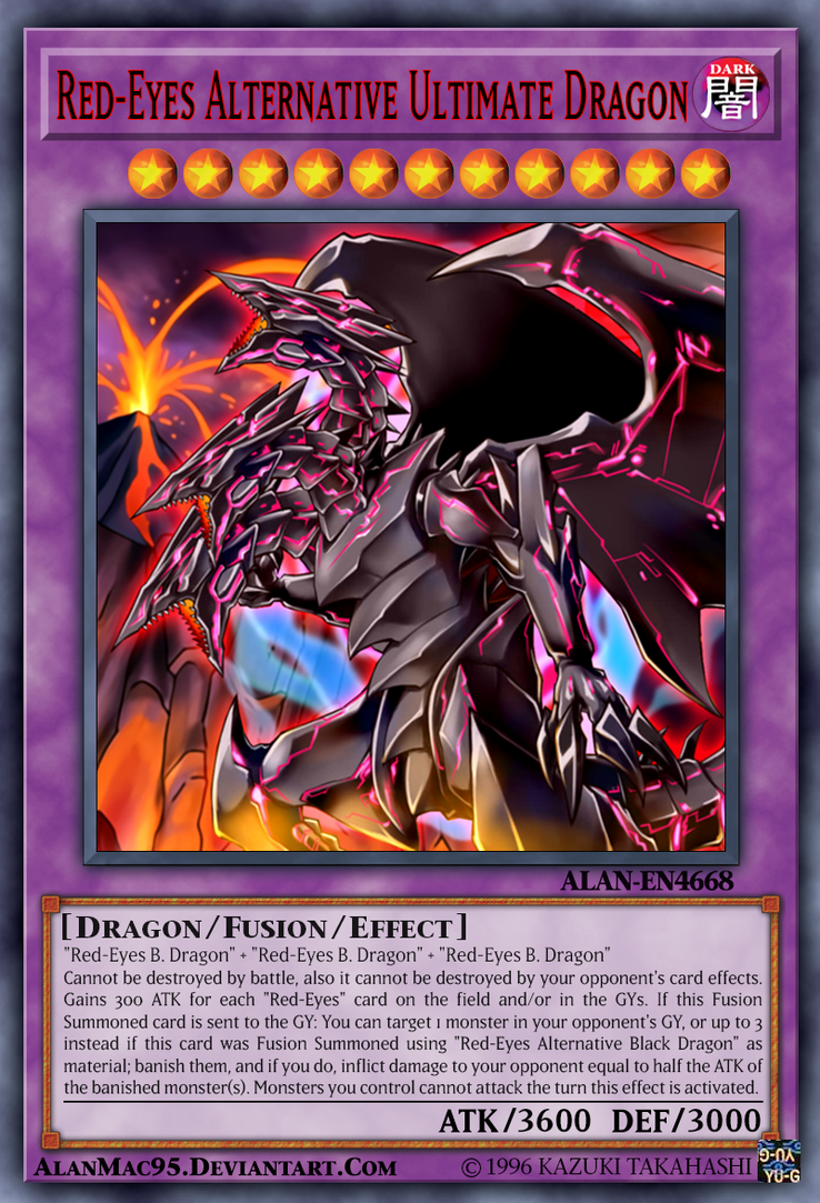 Red Eyes Alternative Ultimate Dragon Yu Gi Oh Fanon Wiki Fandom