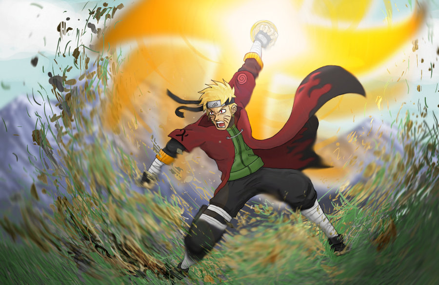 Senpou Tsuin Rasenshuriken Yu Naruto Wikia Fandom