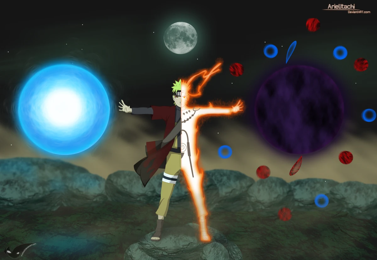 Twin Rasengan-Bijudama | Yu Naruto Wikia | Fandom