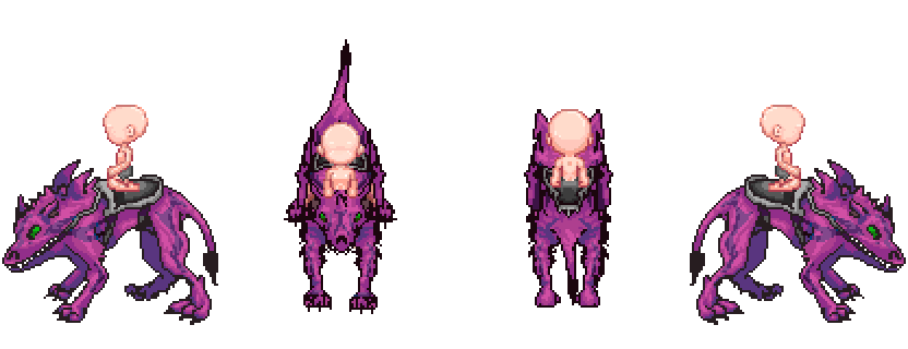 Purple Hallowed Hound Mount | Yugen Saga Wiki | Fandom