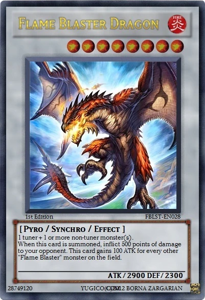 Flame Blaster Dragon | Yu-Gi-Co! Role Play Wiki | Fandom