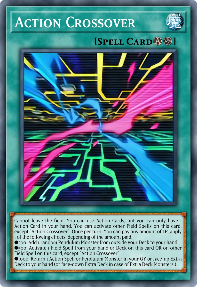 Action Crossover | Yu-Gi-Oh! ARC-V Shattered Soul Wiki | Fandom