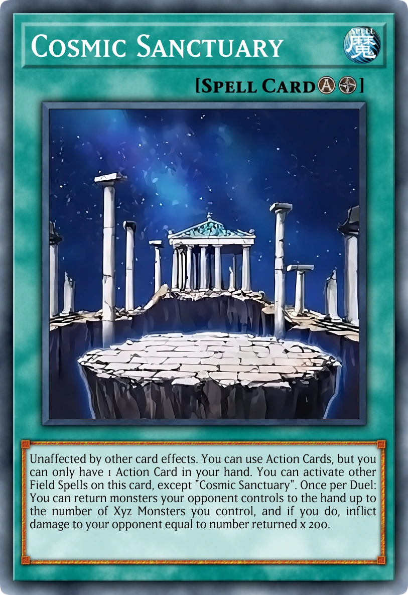 Cosmic Sanctuary | Yu-Gi-Oh! ARC-V Shattered Soul Wiki | Fandom