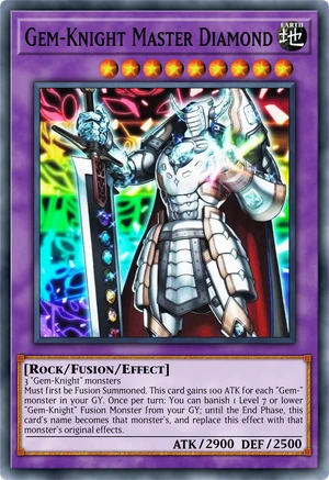 Gem-Knight Master Diamond | Yu-Gi-Oh! ARC-V Shattered Soul Wiki | Fandom