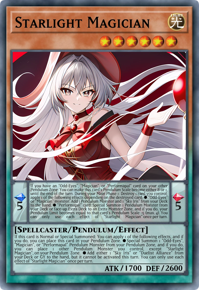 Starlight Magician | Yu-Gi-Oh! ARC-V Shattered Soul Wiki | Fandom