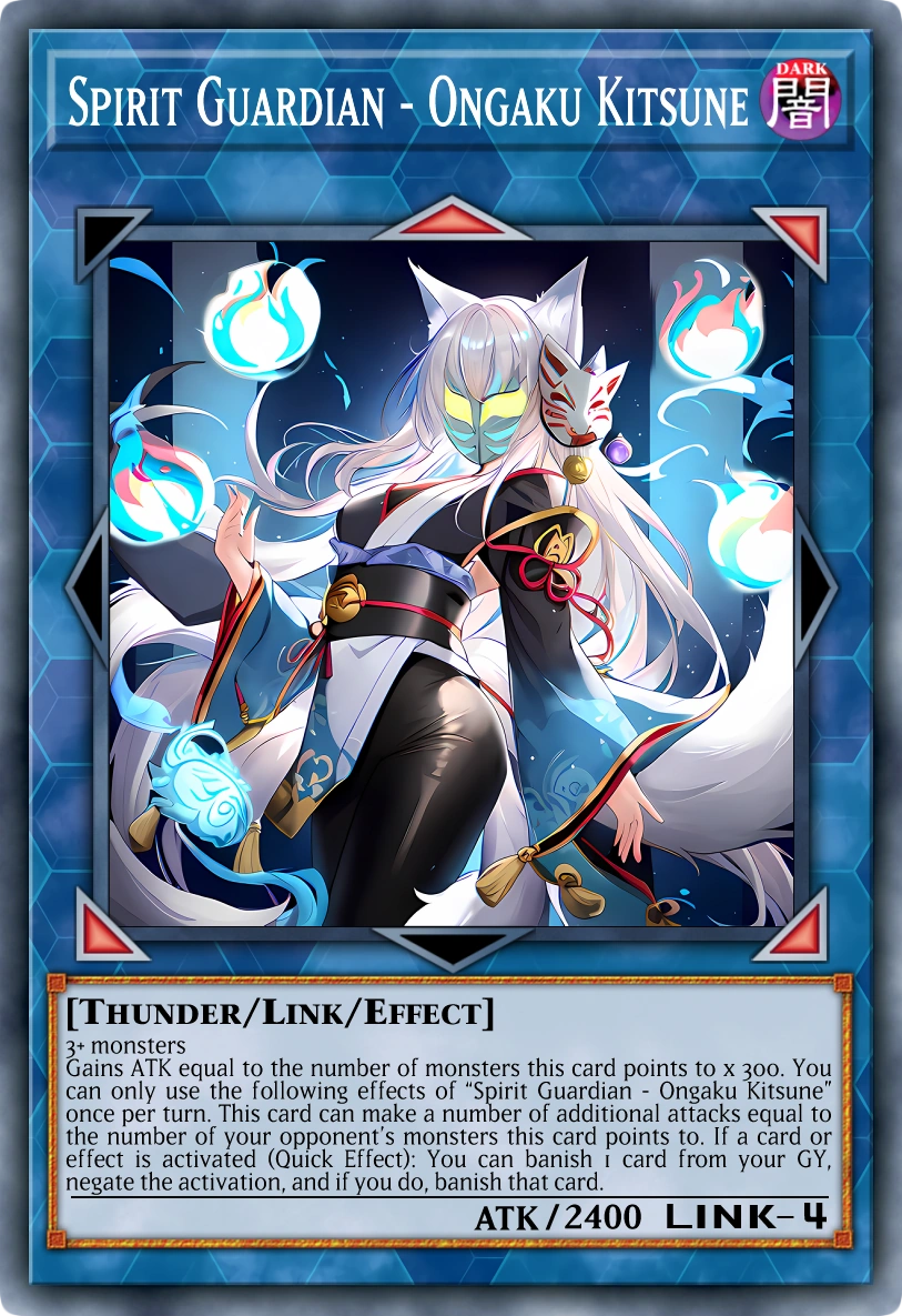 Card Gallery:Spirit Guardian - Ongaku Kitsune | Yu-Gi-Oh! ARC-V ...