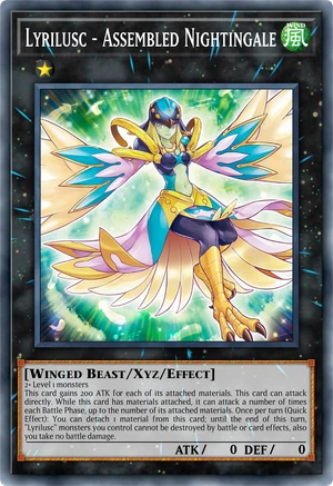Lyrilusc - Assembled Nightingale | Yu-Gi-Oh! ARC-V Shattered Soul Wiki ...