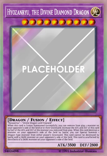 Hyozanryu, the Divine Diamond Dragon | Yu-Gi-Oh! Duel Academy Wiki | Fandom