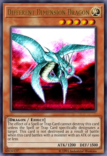 Different Dimension Dragon | Yu-Gi-Oh! Duel Academy Wiki | Fandom