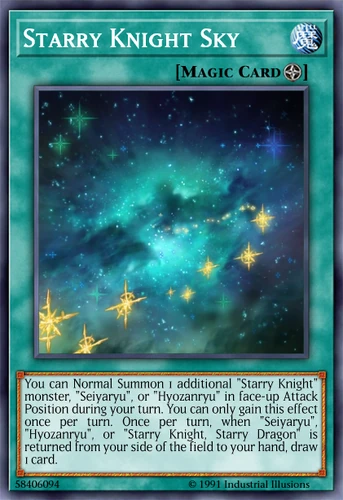 Starry Knight Sky | Yu-Gi-Oh! Duel Academy Wiki | Fandom