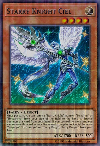 Starry Knight Ciel | Yu-Gi-Oh! Duel Academy Wiki | Fandom